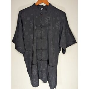 Xin Yizu | Shirts | Xi Yizu Black Dragon Brocade Tang Suit Shirt Xxl ...